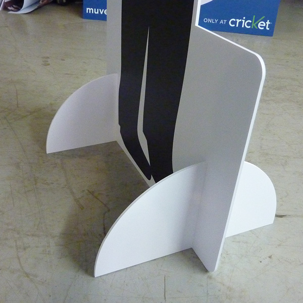 Floor Standee Display, Self-Standing Graphics, Portable Standee