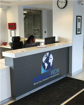 Reception Desk Graphics
