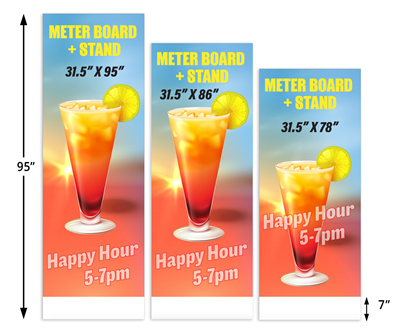 Meter Boards | Custom Printed Meter Boards in Chicago, includes Base
