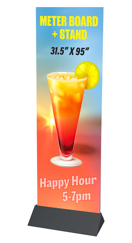 Meter Boards | Custom Printed Meter Boards in Chicago, includes Base