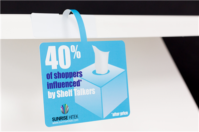 Shelf Wobbler | Shelf Dangler | Shelf Talker | Shelf Display | Aisle ...