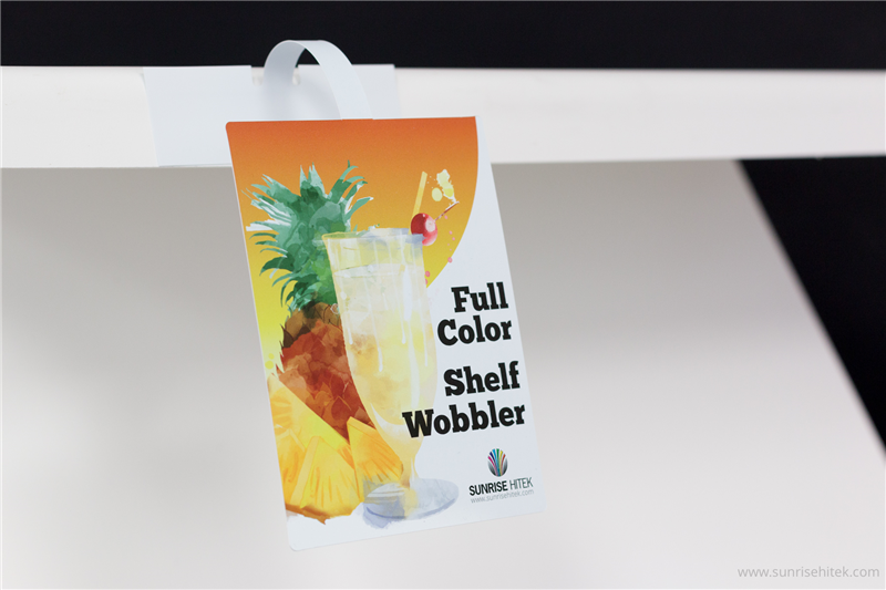 Shelf Talker | Shelf Wobbler | Shelf Dangler | Shelf Display | Aisle ...