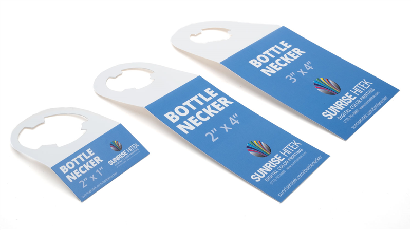 Bottle Necker - Custom Signs for Wine, Water and Juice Bottles