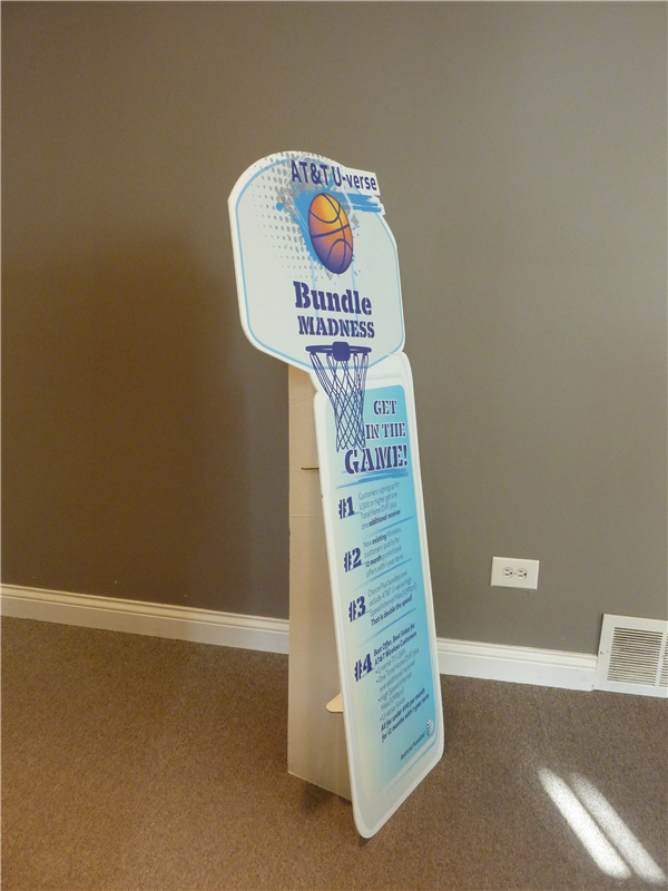 Floor Standee Display, Self-Standing Graphics, Portable Standee