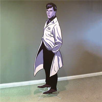 Floor Standee Display, Self-Standing Graphics, Portable Standee