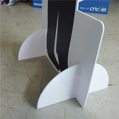 Floor Standee Display, Self-Standing Graphics, Portable Standee