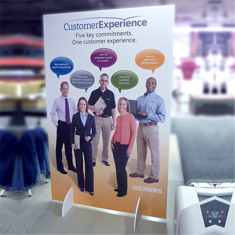 Floor Standee Display, Self-Standing Graphics, Portable Standee