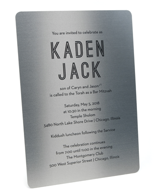 Metal Invitation Cards, VIP Cards, Plaques