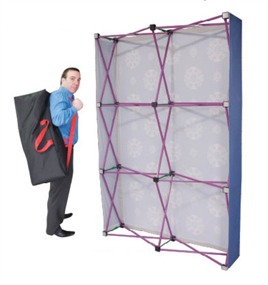 Custom Printed Backdrop with Hopup Display Step and Repeat