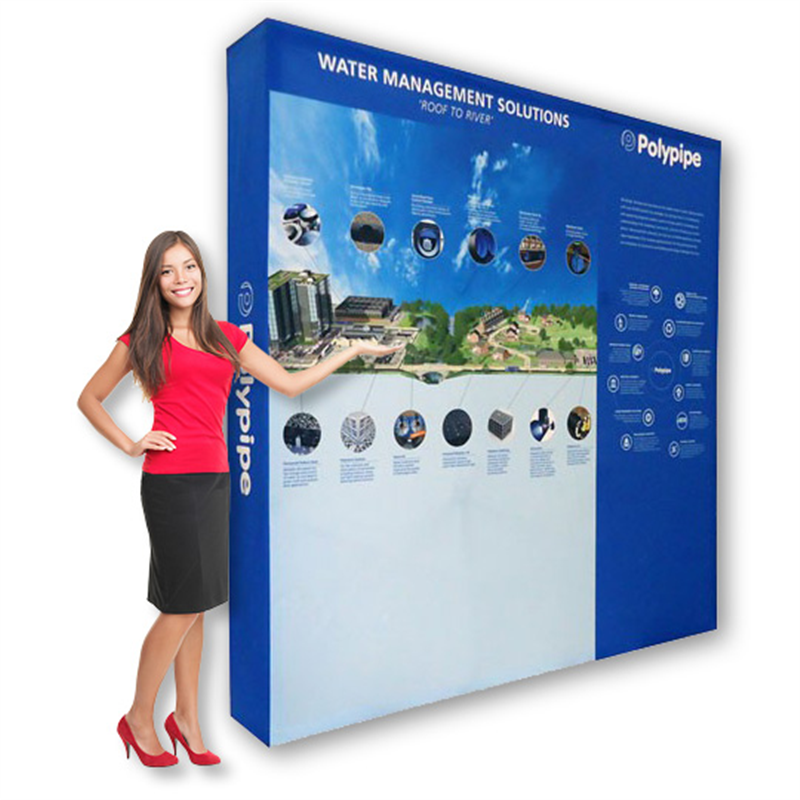 Custom Printed Backdrop with Hopup Display Step and Repeat