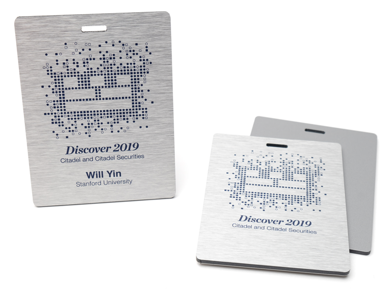Custom VIP Name Tags & Name Badges in Metal or Plastic