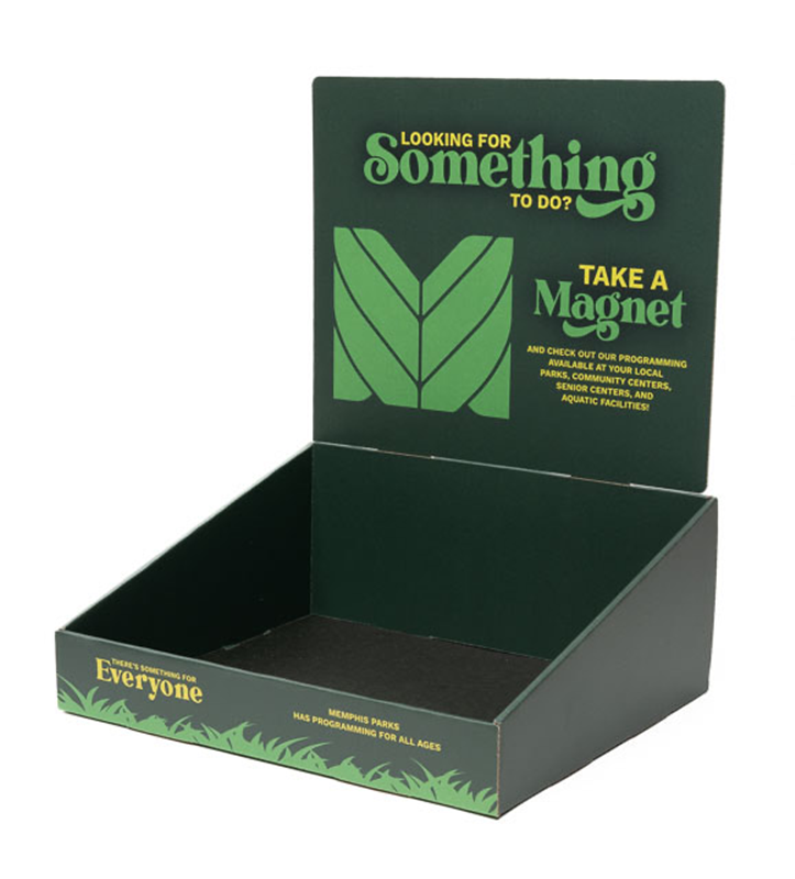Corrugated Counter Displays Cardboard Counter Display With Hanging