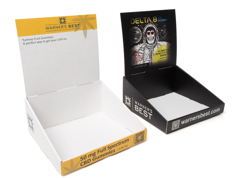 Corrugated Cardboard Counter Displays