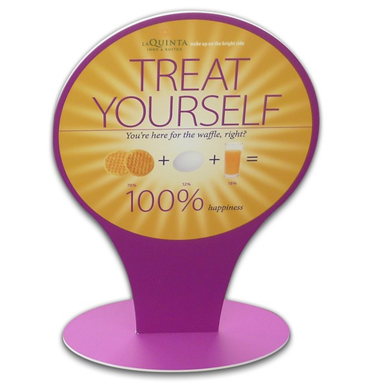 Counter Card, Standee, Table Top Graphics, Table Card