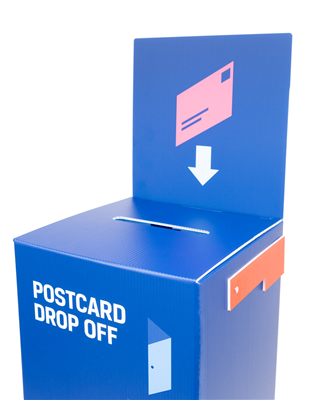 Ballot Box - Custom Printed Full-Color Ballot Box