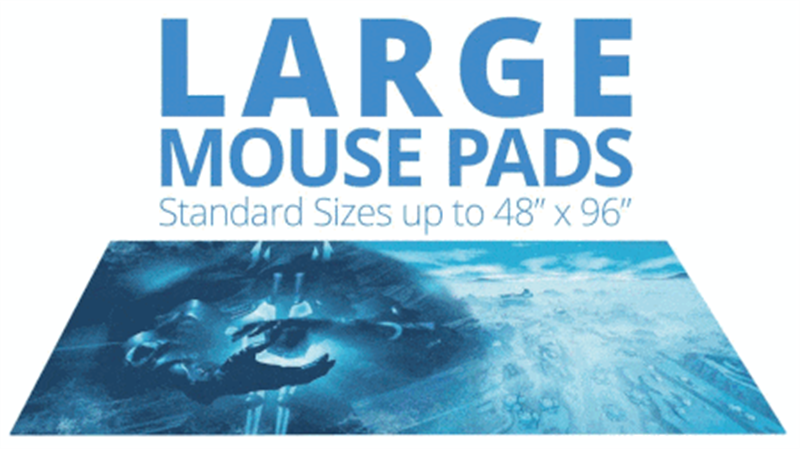 Large Custom Mouse Pad - Create Your Perfect Size | Sunrise Hitek