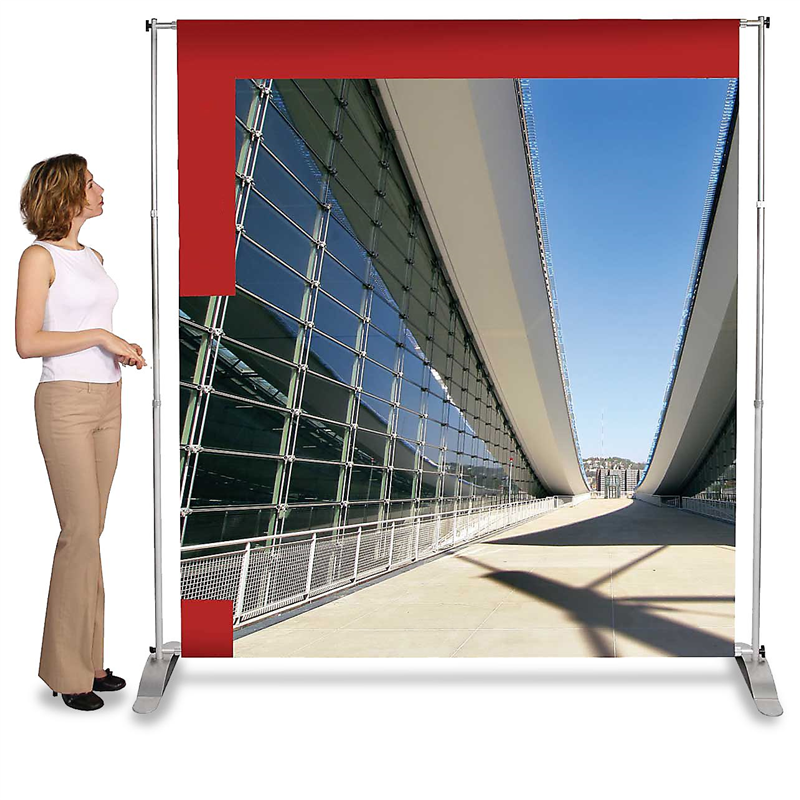 Free Standing Banner Stand with Graphics
