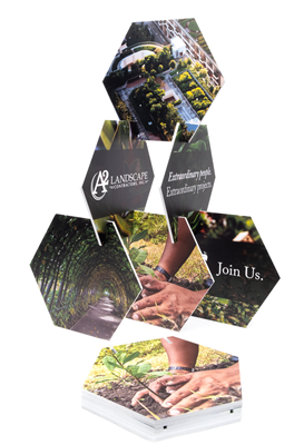 Hexagon Display, Specialty Display, Display Tower