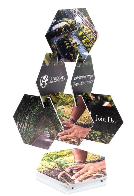 Hexagon Display, Specialty Display, Display Tower