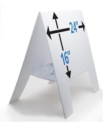 Sandwich Board A-Frame Sign with Full Color Graphics