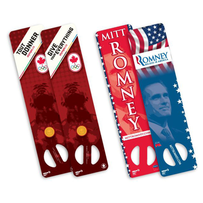 HandySign, Hand-Held Signage, Picket Sign, Auction Paddle, Hand Held Sign