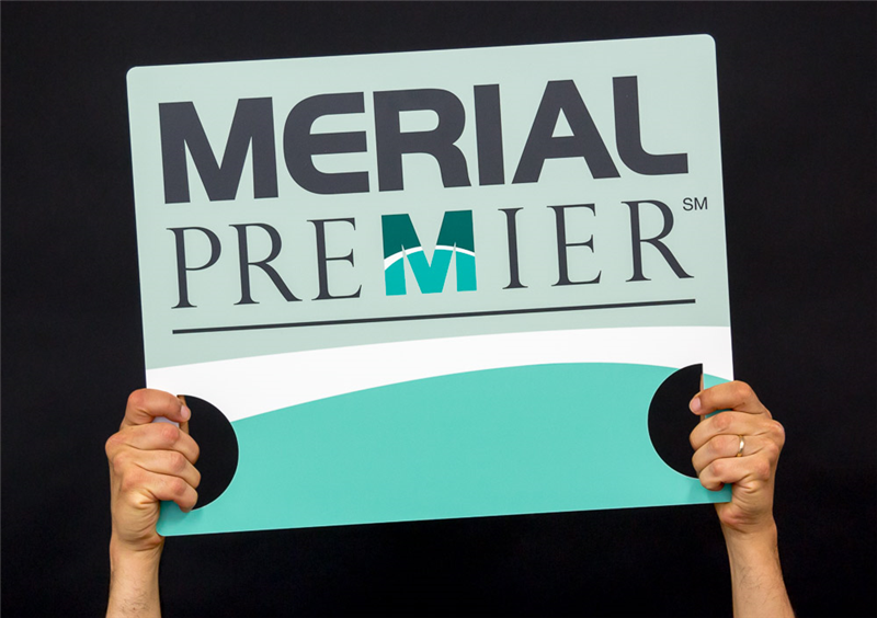 HandySign, Hand-Held Signage, Picket Sign, Auction Paddle, Hand Held Sign