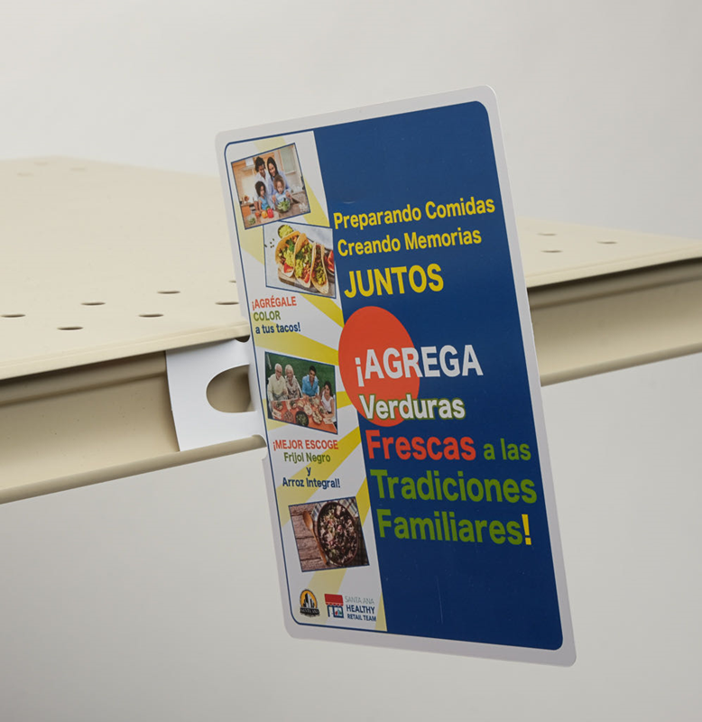 Shelf Talker Flag - Grab eyeballs in the aisle